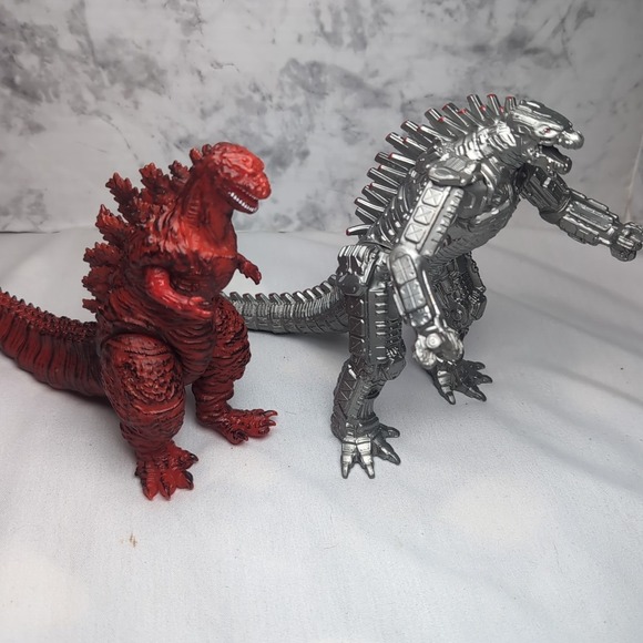 Toys | 7 Fire Shin Godzilla 8 Mechagodzilla Movable Joints Action ...